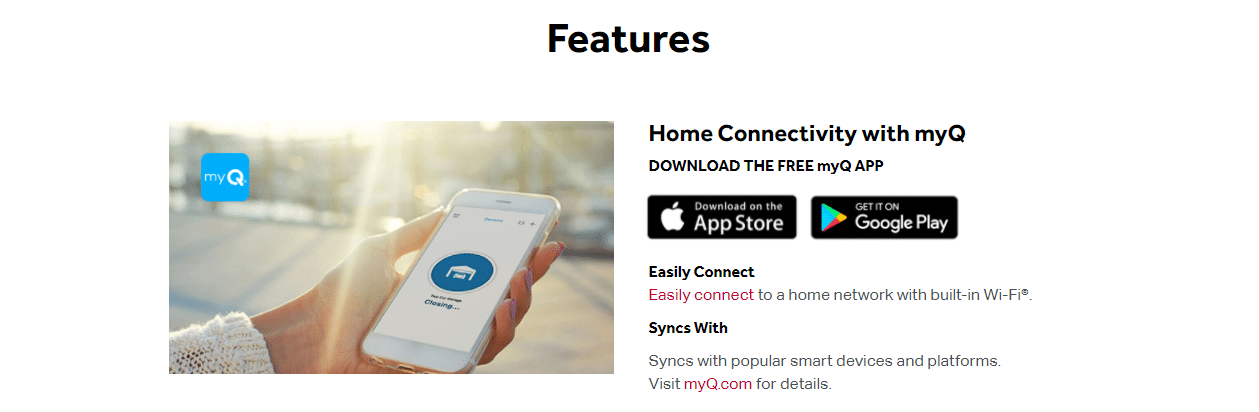 Liftmaster Smart Garage Door Opener 8155W - Shank Door