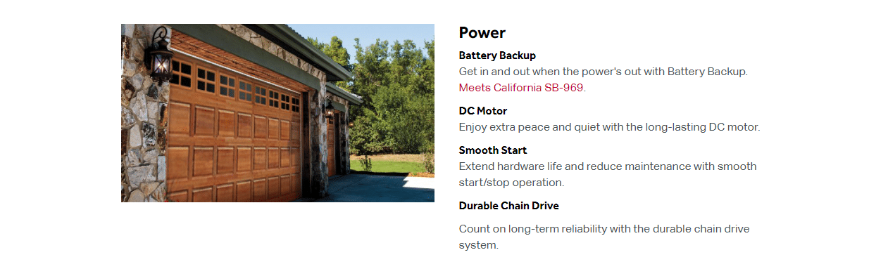 Liftmaster Smart Garage Door Opener 8360WLB - Shank Door