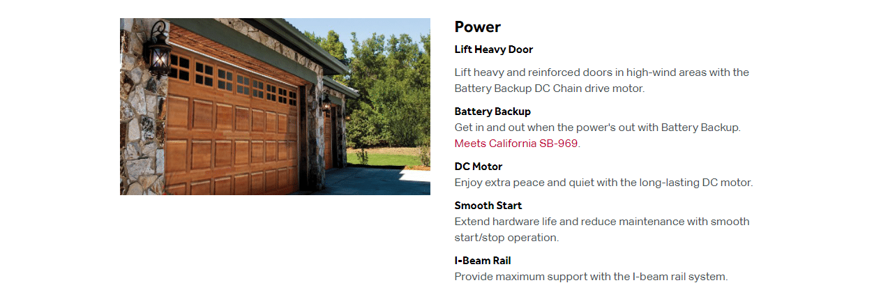 Liftmaster Smart Garage Door Opener 87802 - Shank Door