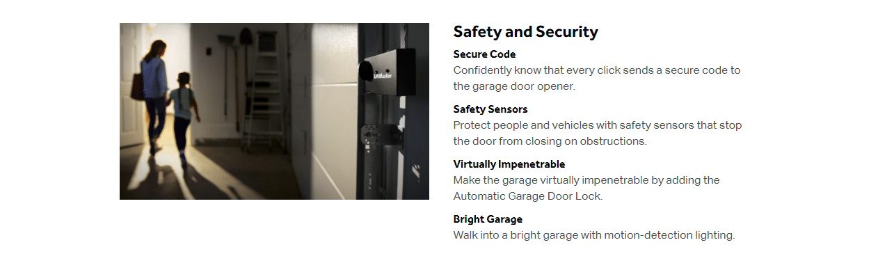 Liftmaster Smart Garage Door Opener 87802 - Shank Door